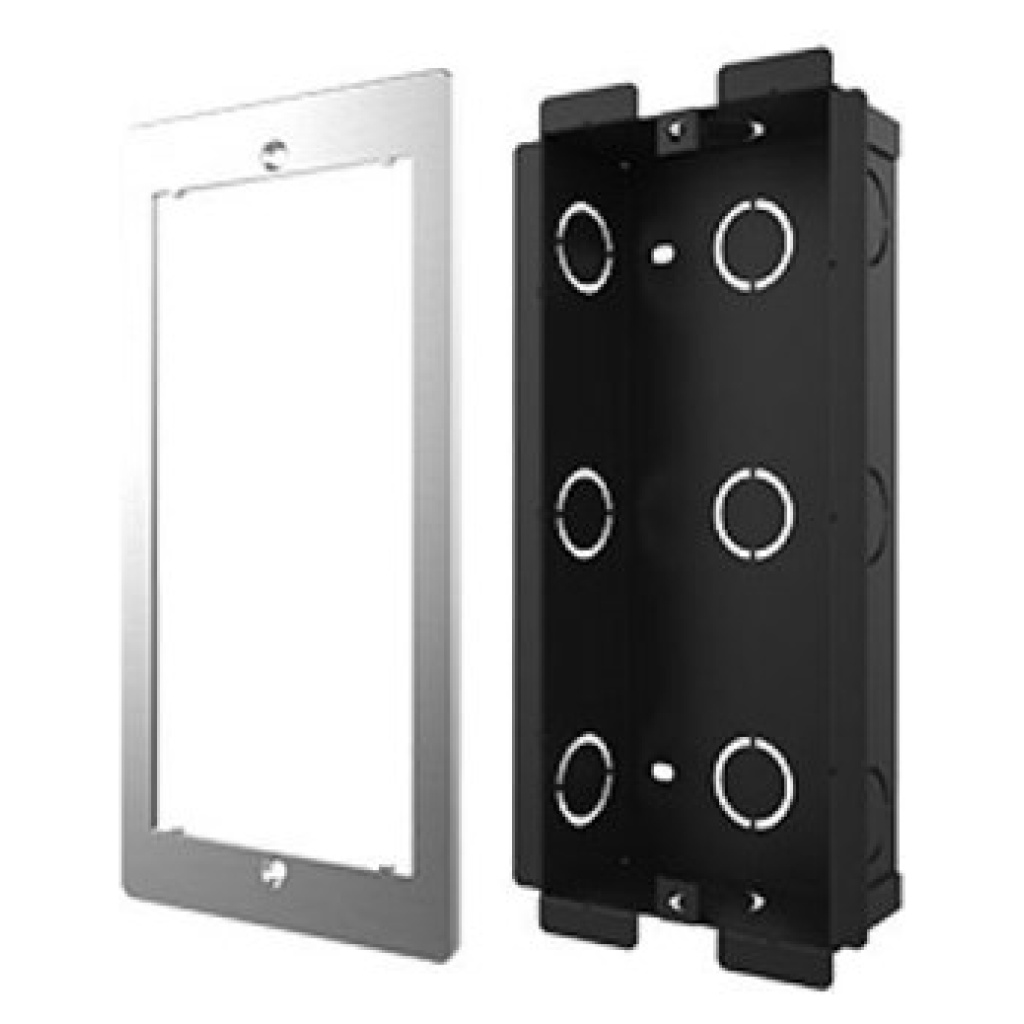 R20A & R25A Inwall Installation Kit Silver by Akuvox - Aristel Networks